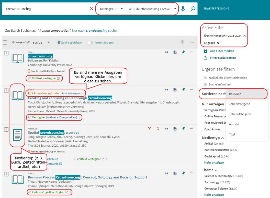 WU Katalog – Fit4Research